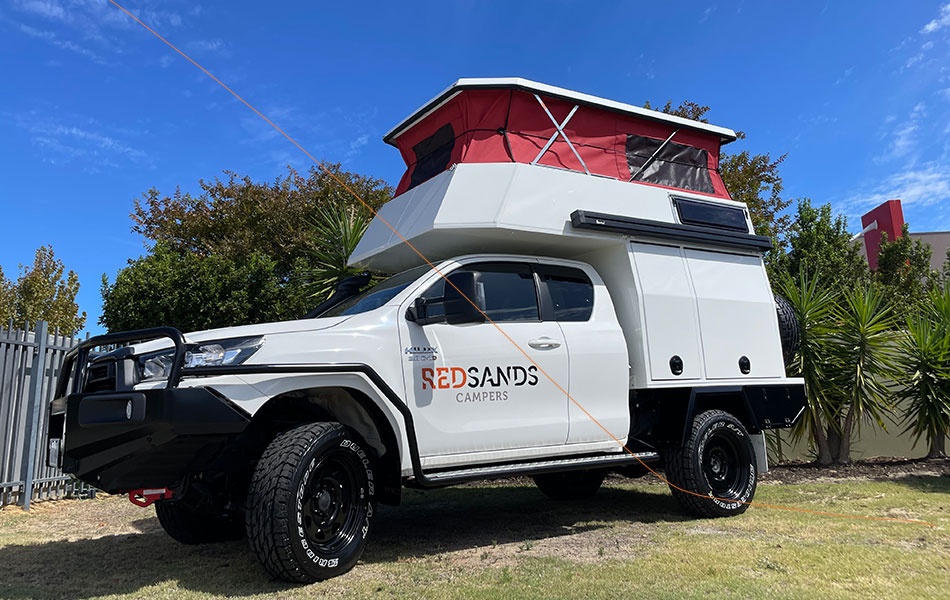 Australien: RedSands Campers, exklusive 4x4 / 4WD mit Dachzelt ...